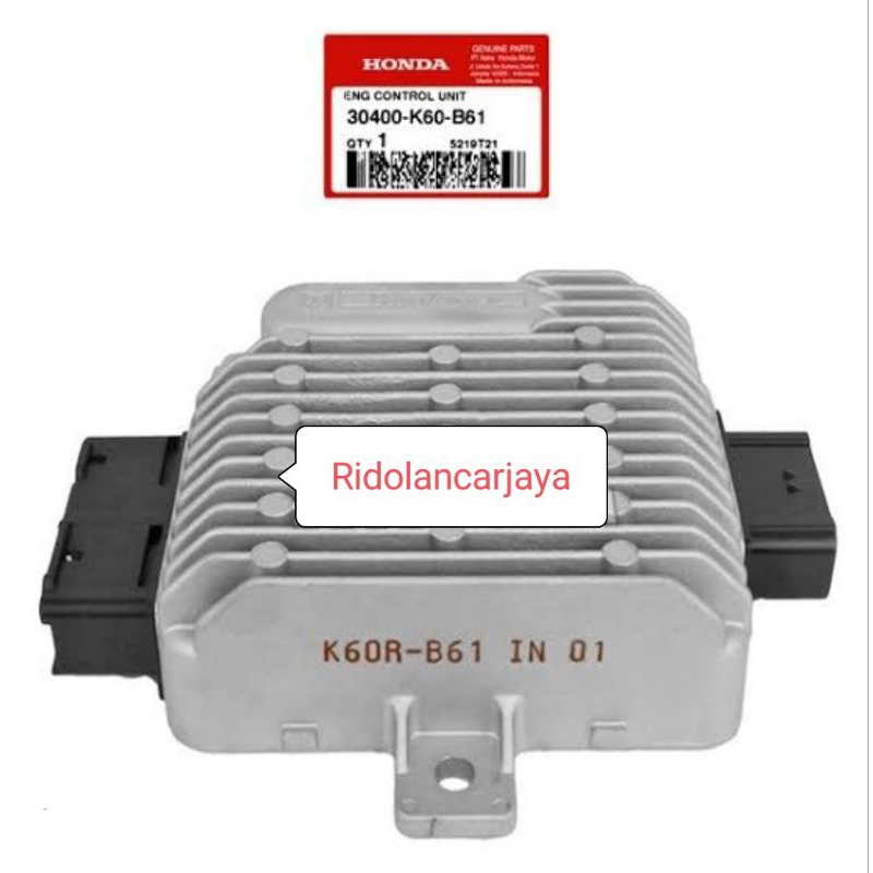 Jual ECU ECM ENG CONTROL UNIT NEW VARIO 125 ESP 30400-K60-B61 ORIGINAL ...