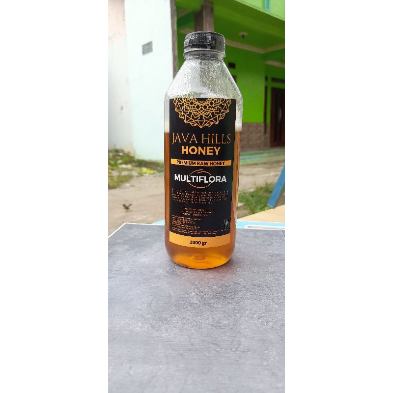 Jual Madu Multiflora 1 KG Java Hills Honey / Madu Murni Multiflora 1000 ...