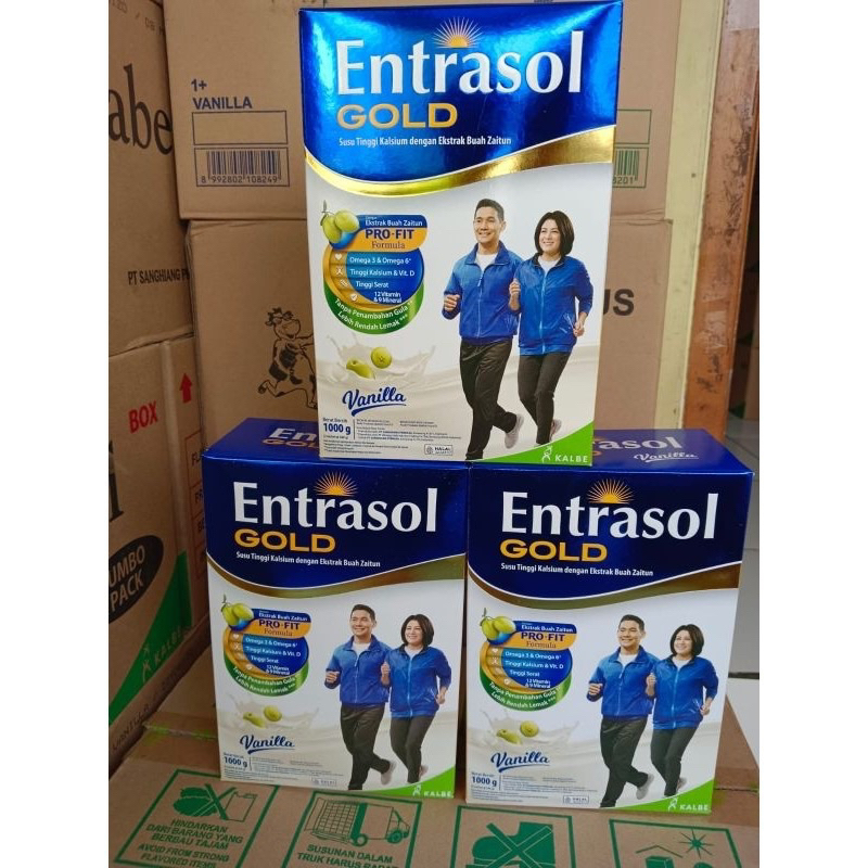 Jual ENTRASOL GOLD 950gr RASA VANILA UNTUK USIA 50 TAHUN KE ATAS ...