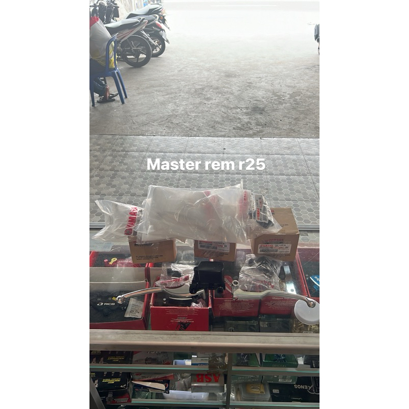 Jual MASTER REM R25 DAN SET KOMPLING ATAU KIRI ORIGINAL YAMAHA | Shopee ...