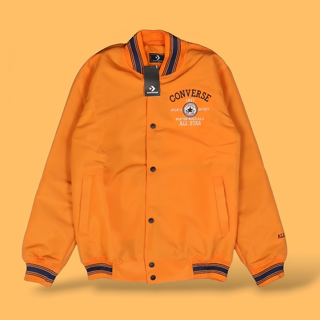 Jual CONVERSE Varsity Jacket - All Star Boston Chuck Taylor Embroidered ...