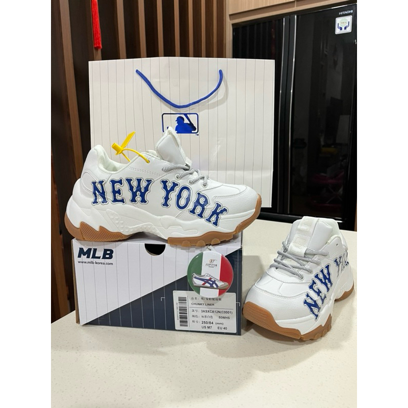 Jual Sepatu MLB New York Yankees Sneakers BigBall Chunky /UNISEX ...