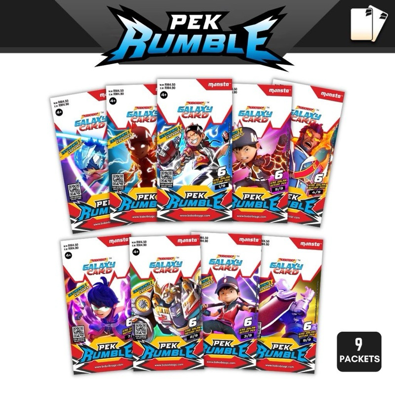Jual Pek Rumble - BoBoiBoy Galaxy Card : Pek Rumble Kad Trading Card ...