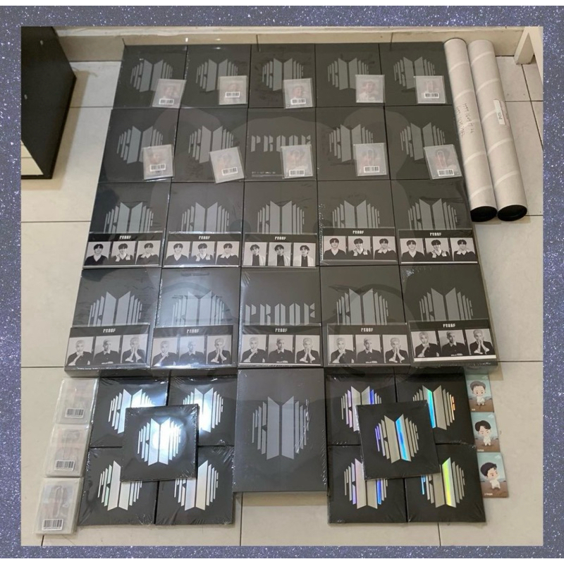 Jual Album BTS PROOF Standard / Love Yourself Tear O & POB PHOTOCARD ACRYLIC TAEHYUNG JIMIN RM ...