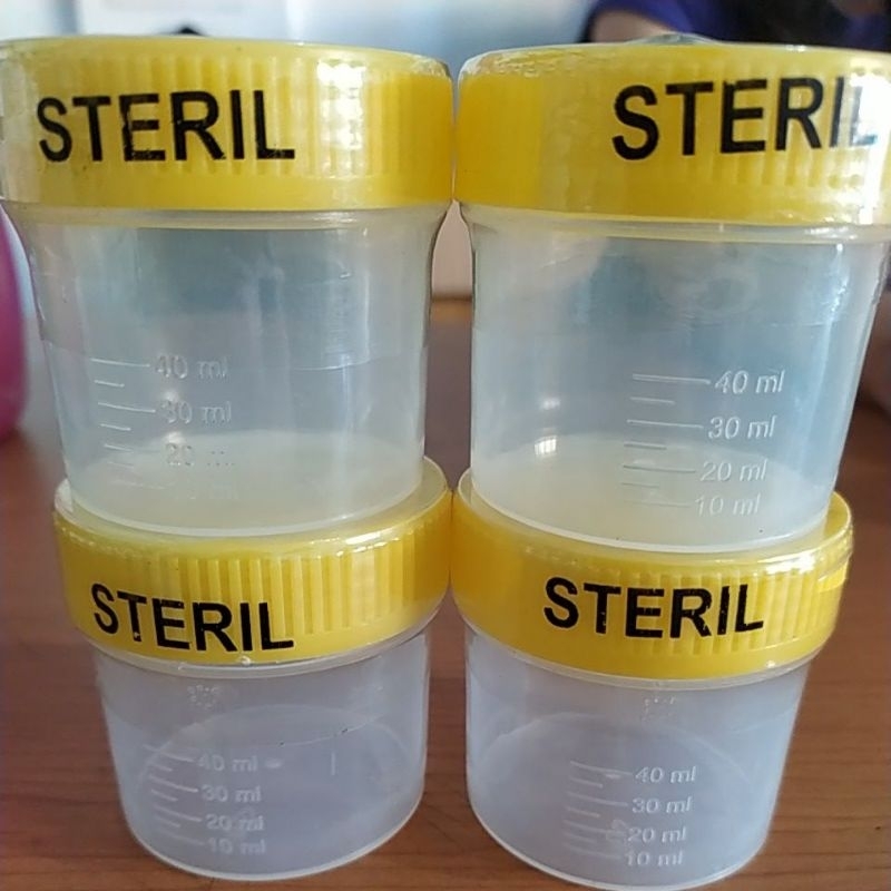 Jual Pot Urine Steril / Pot Dahak steril 60 ml | Shopee Indonesia