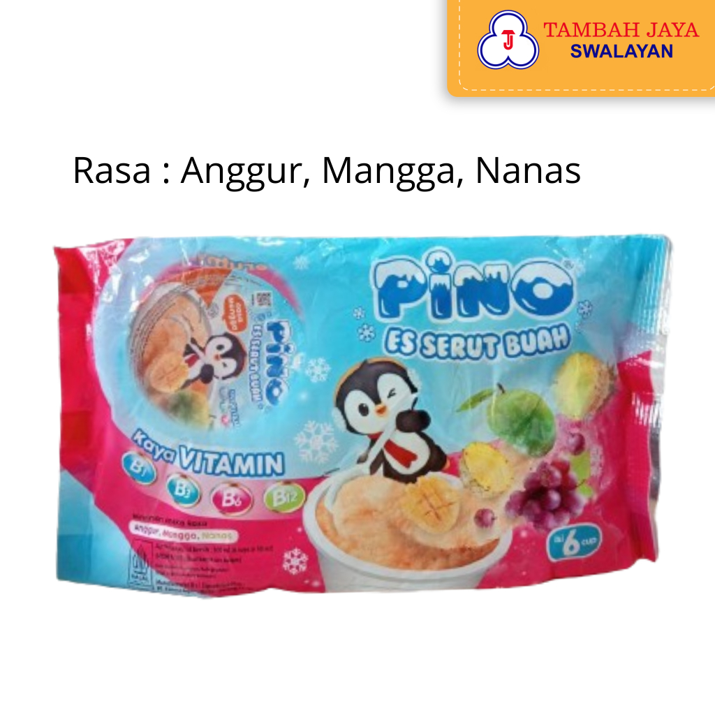 Jual Pino Es Serut Buah Aneka Rasa Isi 6 Cup | Shopee Indonesia