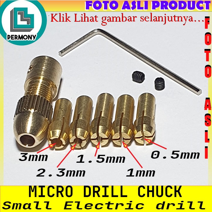 Jual Chuck Drill Micro adapter bor mini spindle collet | Shopee Indonesia