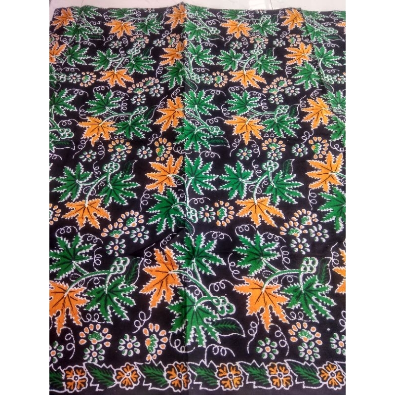 Jual Kain batik Brebesan daun pepaya Batik Pria Wanita Samping Tapih ...