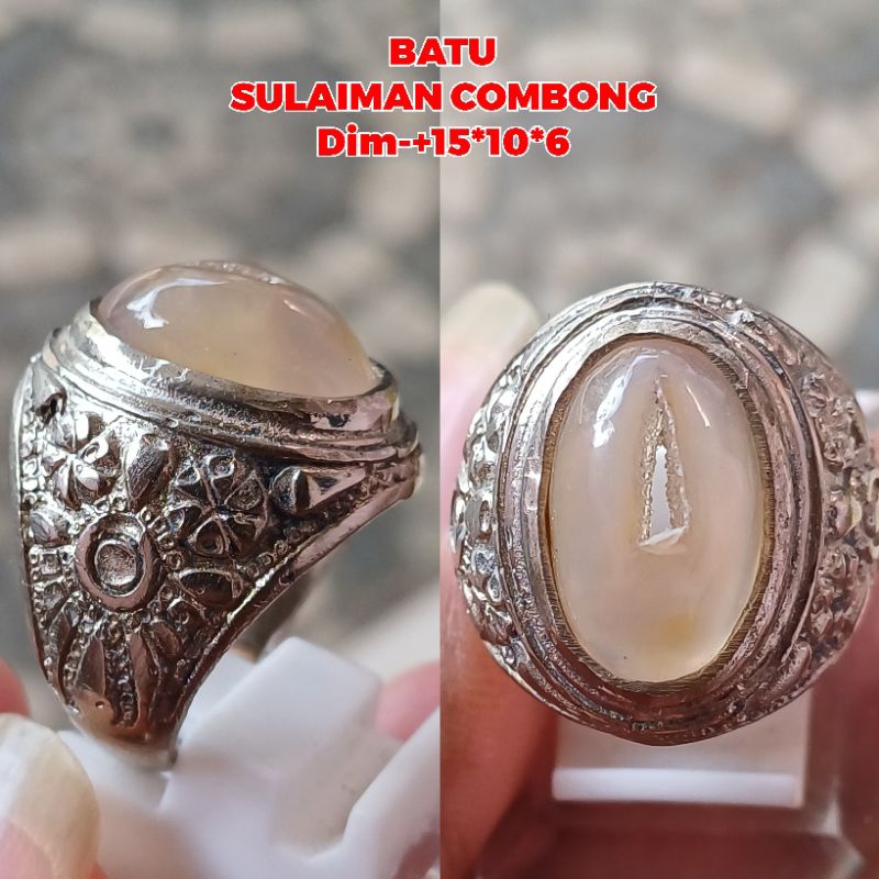 Jual BATU AKIK SULAIMAN COMBONG TEMBUS 020 | Shopee Indonesia