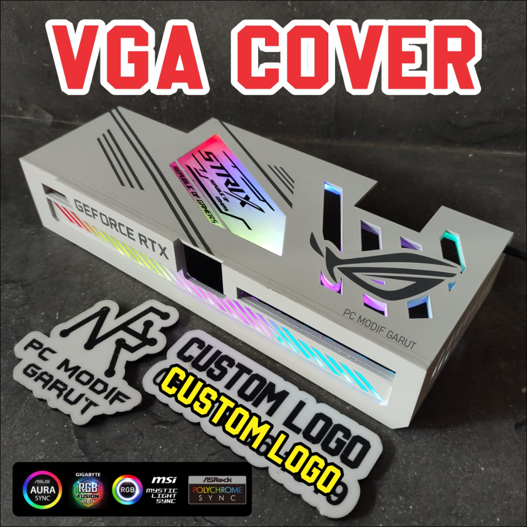 Jual COVER VGA PNY RTX 3060 CUSTOM LOGO | Shopee Indonesia