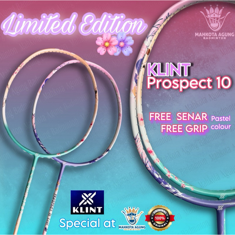 Jual RAKET BADMINTON KLINT ORIGINAL LIMITED EDITION SAKURA BAGUS 4U all ...