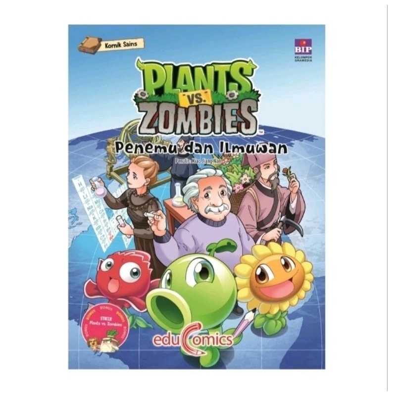 Jual Buku Komik zombie Sains Anak : Plants vs Zombies Dinosaurus ...
