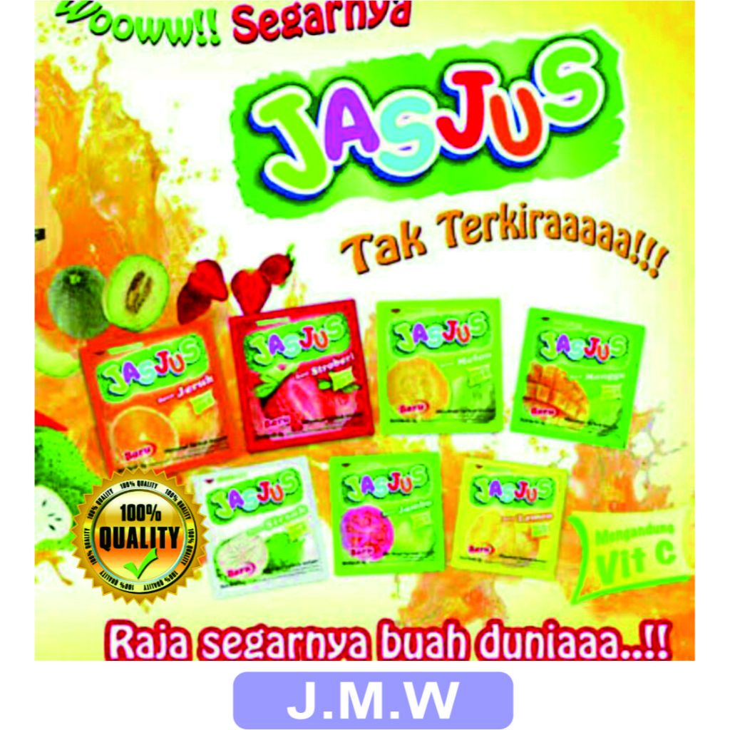 Jual Jasjus Jas Jus Minuman Serbuk Rasa Buah 10 Sachet | Shopee Indonesia