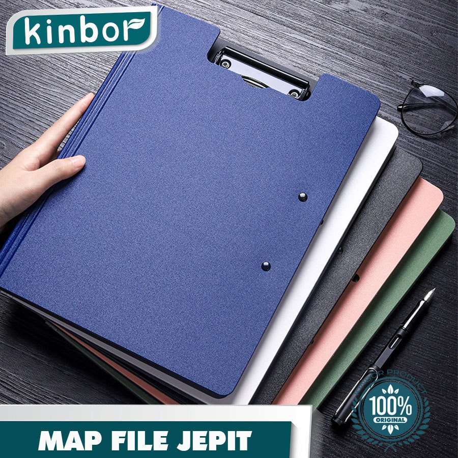 Jual Map kertas 2 sisi A4 A3/ Clipboard with cover/ Map folder dokumen ...