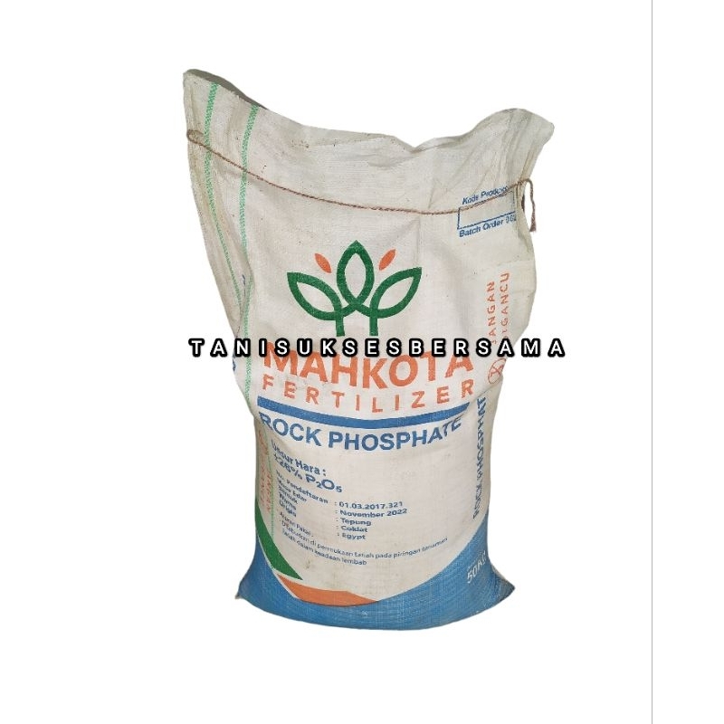 Jual Pupuk Mahkota RP Rock Phospat 1 kg | Shopee Indonesia