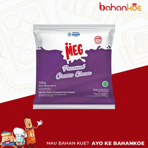 Jual MEG PROCESSED CREAM CHEESE 500GR | Shopee Indonesia