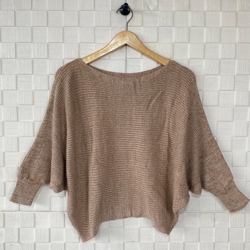 Jual Rajut batwing polos/blouse oversize wanita/atasan wanita jumbo big ...