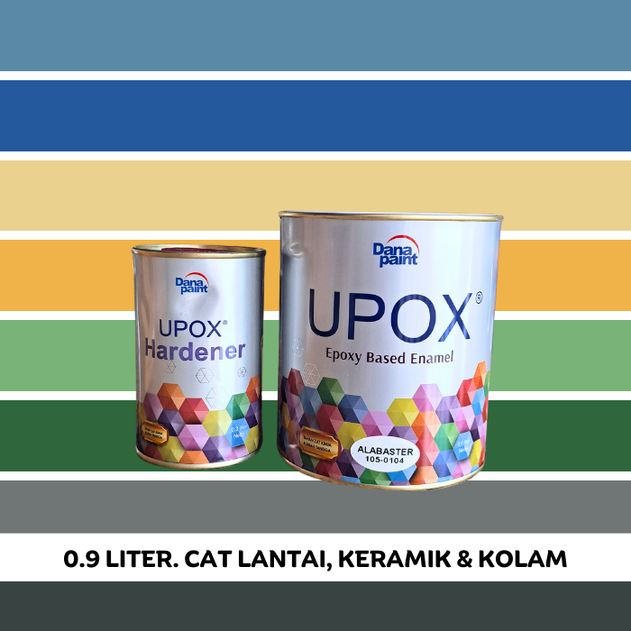 Jual Cat Lantai Keramik Kolam UPOX Danapaint 0.9L | Shopee Indonesia