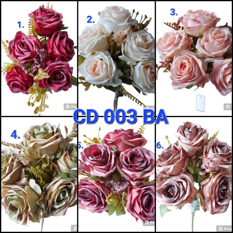 Jual ROSE SEMI BLUDRU X5 (CD 003 BA) | Shopee Indonesia