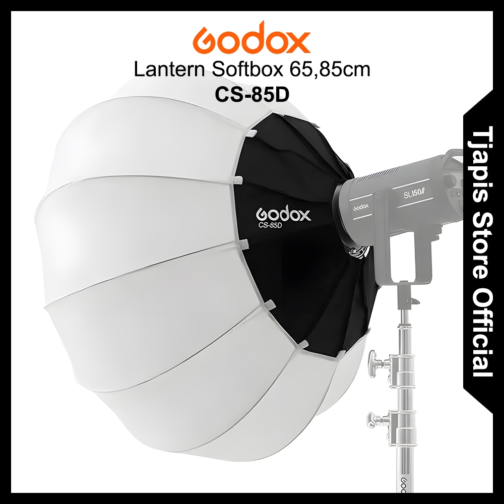 Jual GODOX COLLAPSIBLE LANTERN SOFTBOX REFLECTOR UMBRELLA 65CM 85CM - CS-85D | Shopee Indonesia