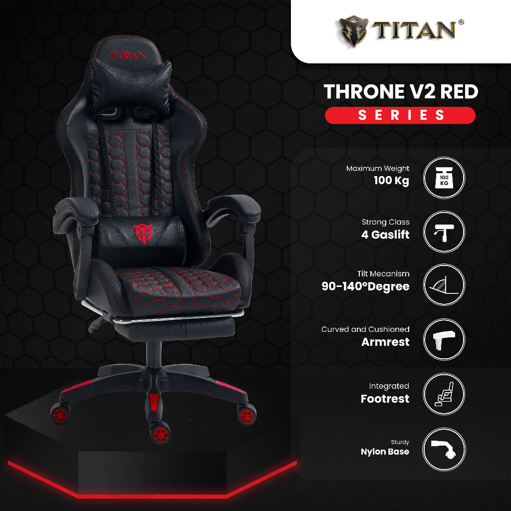 Jual Titan Throne V2 Series Premium Quality Seat Kursi Gaming Chair ...