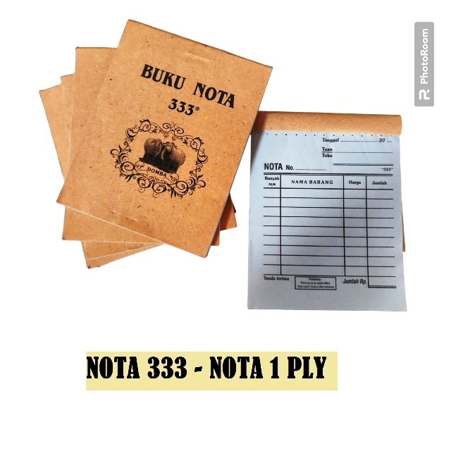 Jual NOTA MINI 1 PLY 333/NOTA MINI MURAH/NOTA KONTAN 1 PLY | Shopee ...