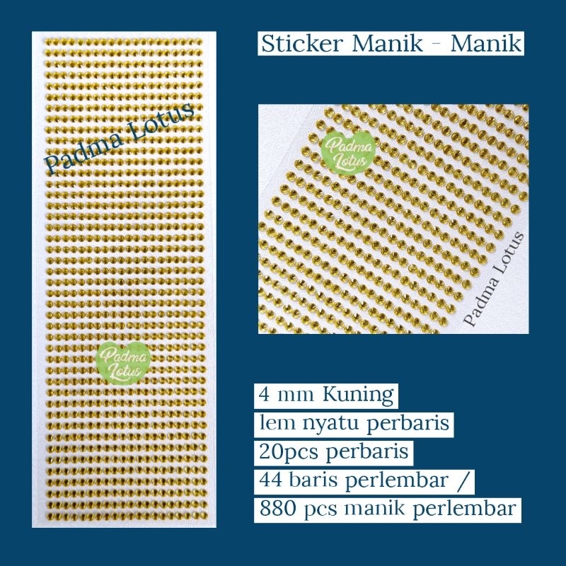 Jual Sticker Manik kristal DIY eye make up cosplay Rhinestone stiker ...