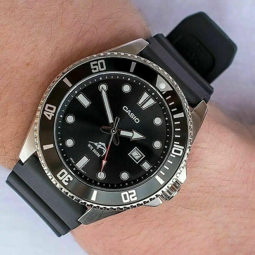 Jual Original Casio Diver Marlin Duro MDV 106 1A Original - Shocking ...