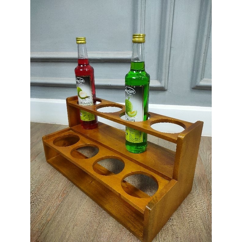 Jual Rak botol tingkat 2 lubang 8 diameter 8 cm | Shopee Indonesia