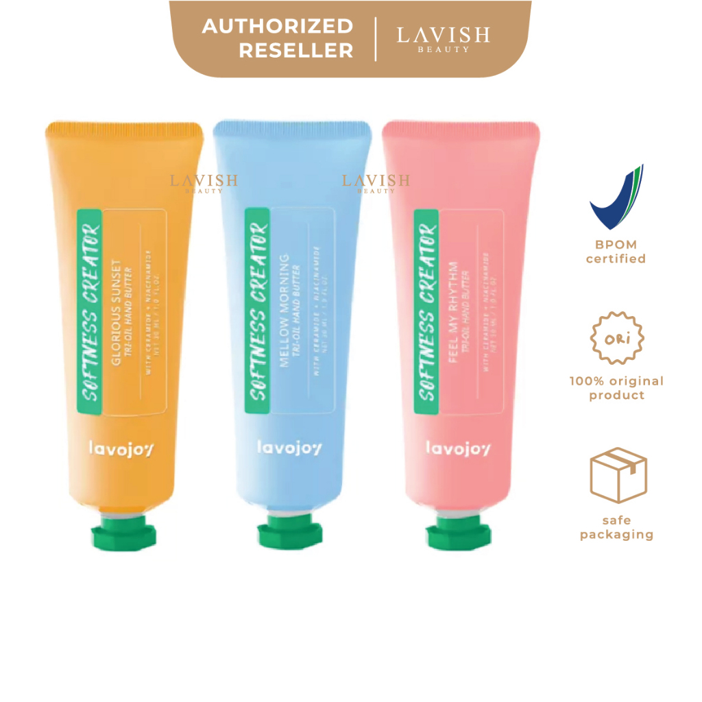 Jual LAVOJOY Softness Creator Hand Butter (30ml) | Shopee Indonesia