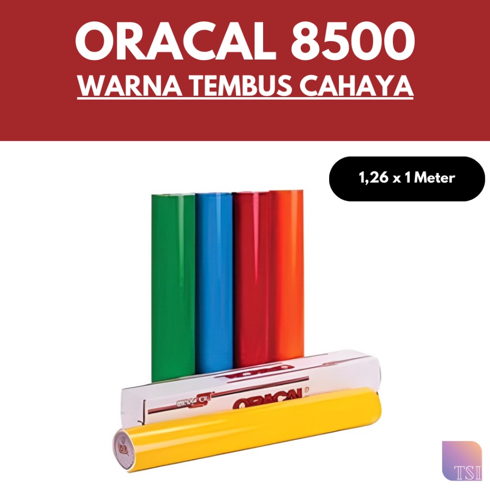 Jual RyO Oracal Stiker 85 Translucent Skotlet Neon Box Warna Tembus ...