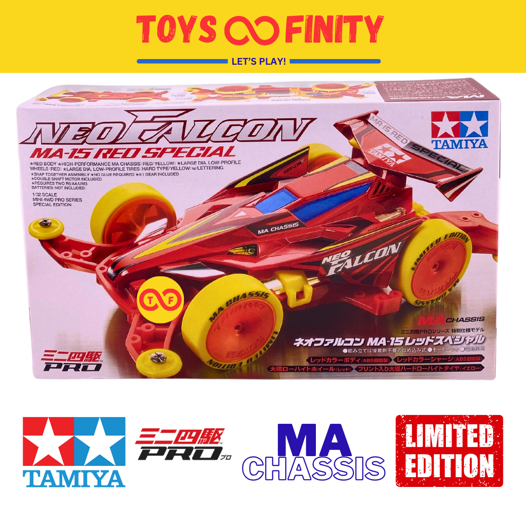 Jual Tamiya Mini 4WD - Neo Falcon MA-15 Red Special - 92313 | Shopee ...
