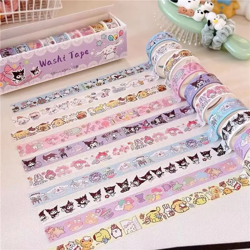 Jual [ READY STOCK WT-002 ] WASHI TAPE SELOTIP PEREKAT SATUAN MOTIF ...