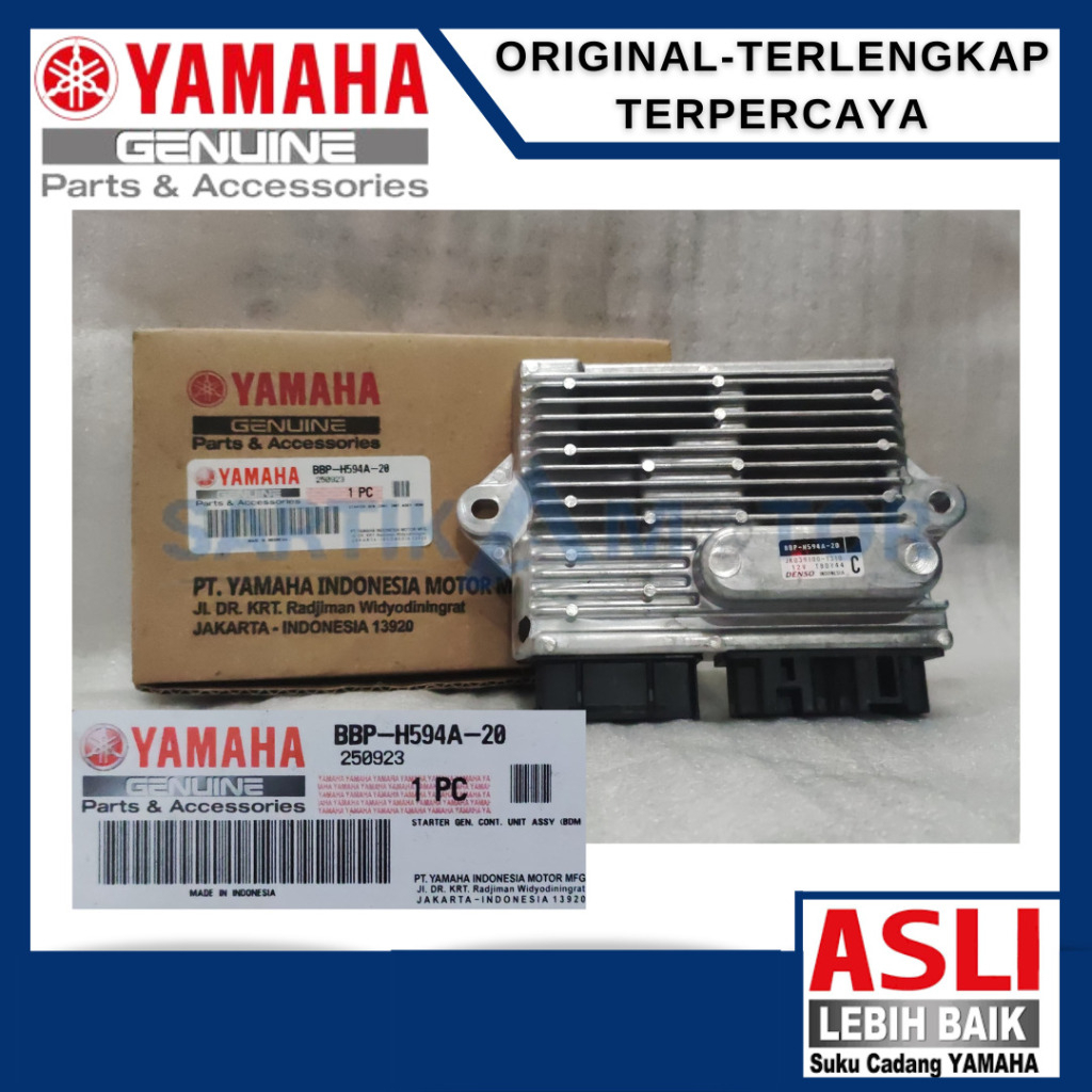 Jual Stater Gen Cont Unit Assy Sgcu Yamaha All New Aerox ( BBP-H594A-20 ) 100% ORIGINAL | Shopee ...