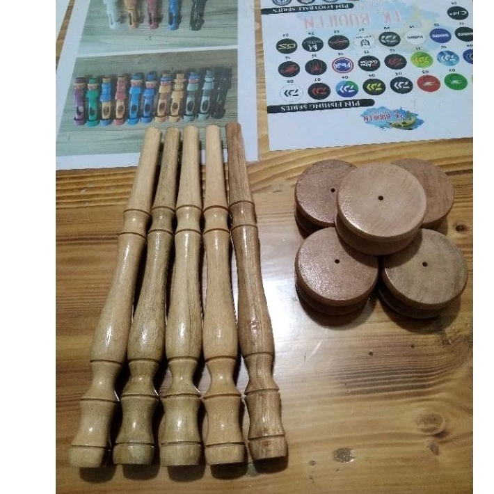 Jual SET LENGKAP GAGANG YOYO PANCING UDANG KAYU LOKAL PONTIANAK ...
