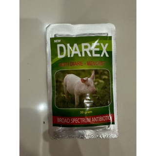 Jual DIAREX BABI 30 G OBAT ANTI DIARE DAN MENCRET UNTUK BABI | Shopee ...