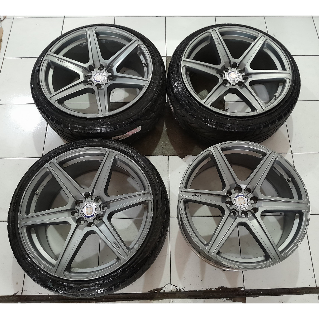 Jual VELG MOBIL SECOND HRE RING 18 LEBAR 8 PCD 4X100/4X114,3 + BAN 3 BONUS | Shopee Indonesia