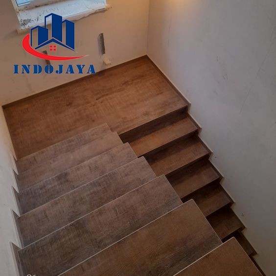 Jual list keramik motif kayu granit tangga 30x80 30x90 custom ukuran plint | Shopee Indonesia