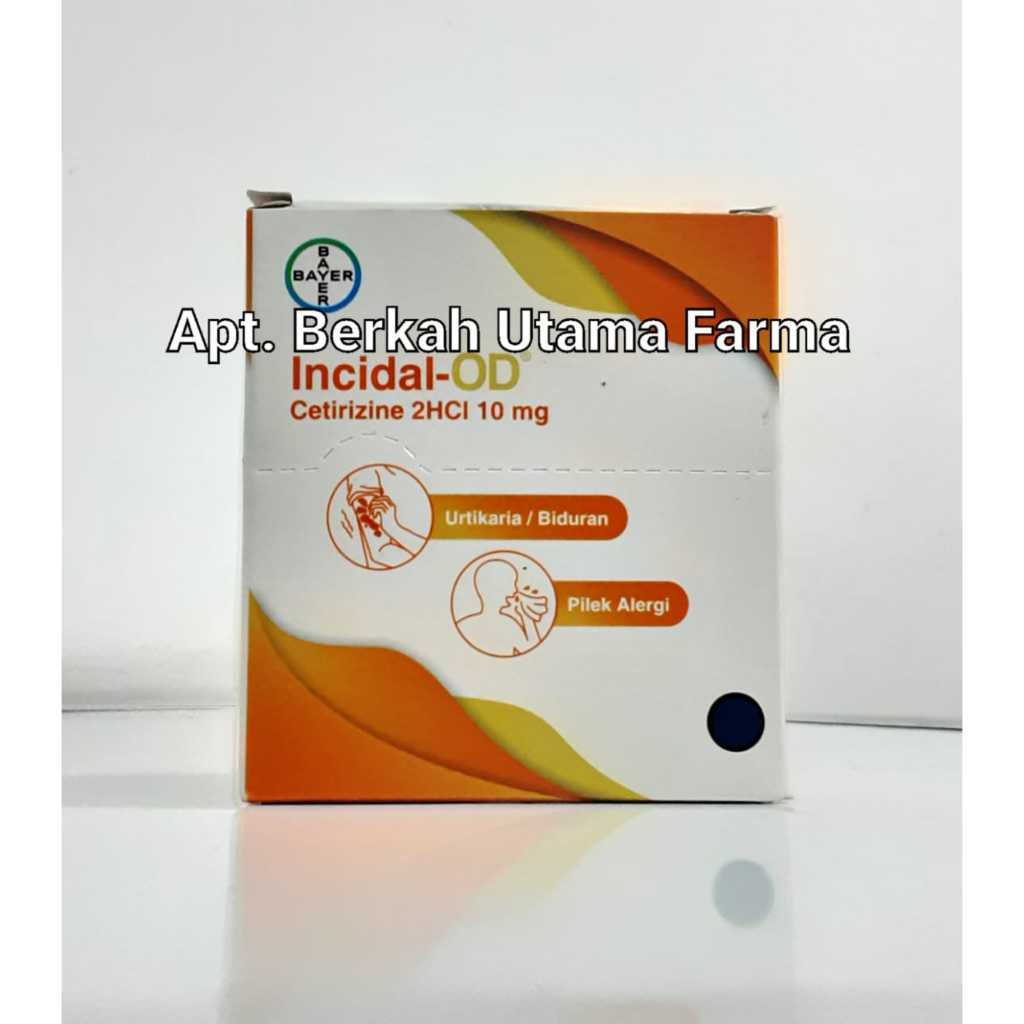 Jual Incidal OD Box Isi 8 Strip | Shopee Indonesia