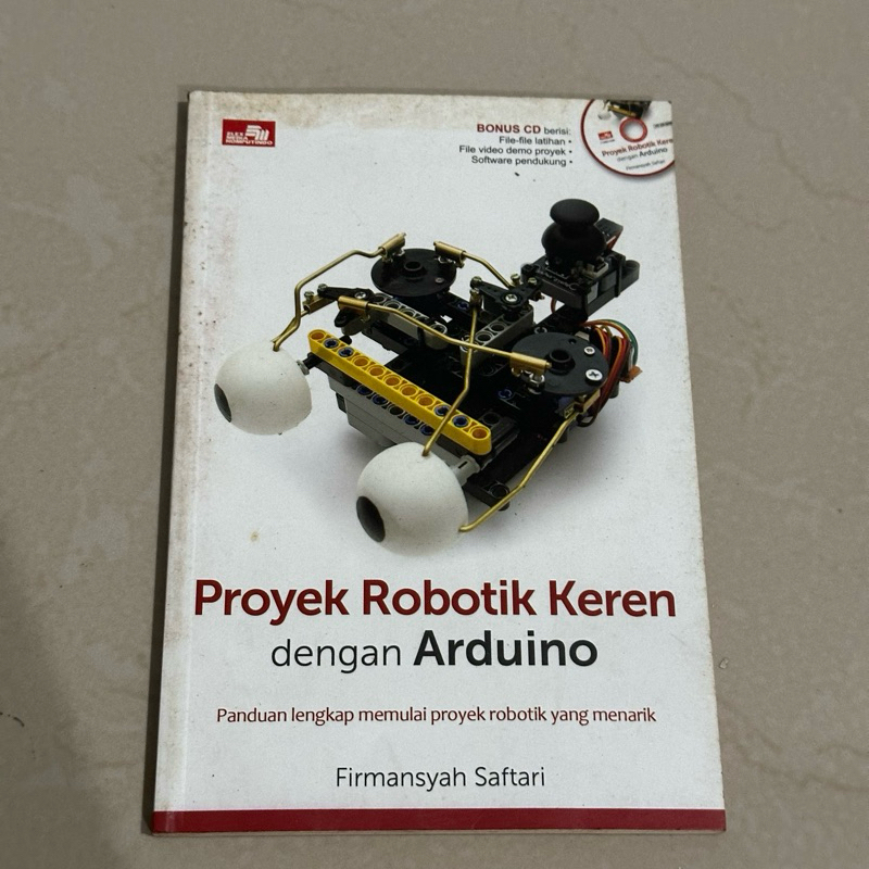 Jual Buku Proyek Robotik Keren dengan Arduino Robotic Book | Shopee Indonesia