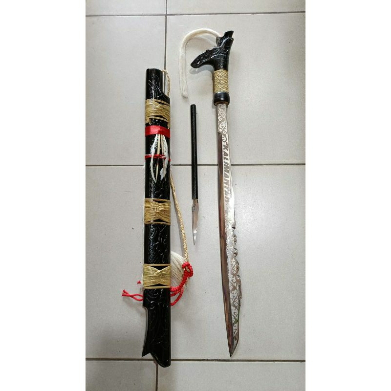 Jual MNDAU KHAS DAYAK KALIMANTAN MOTIF TERBARU UKURAN 80 CM | Shopee ...