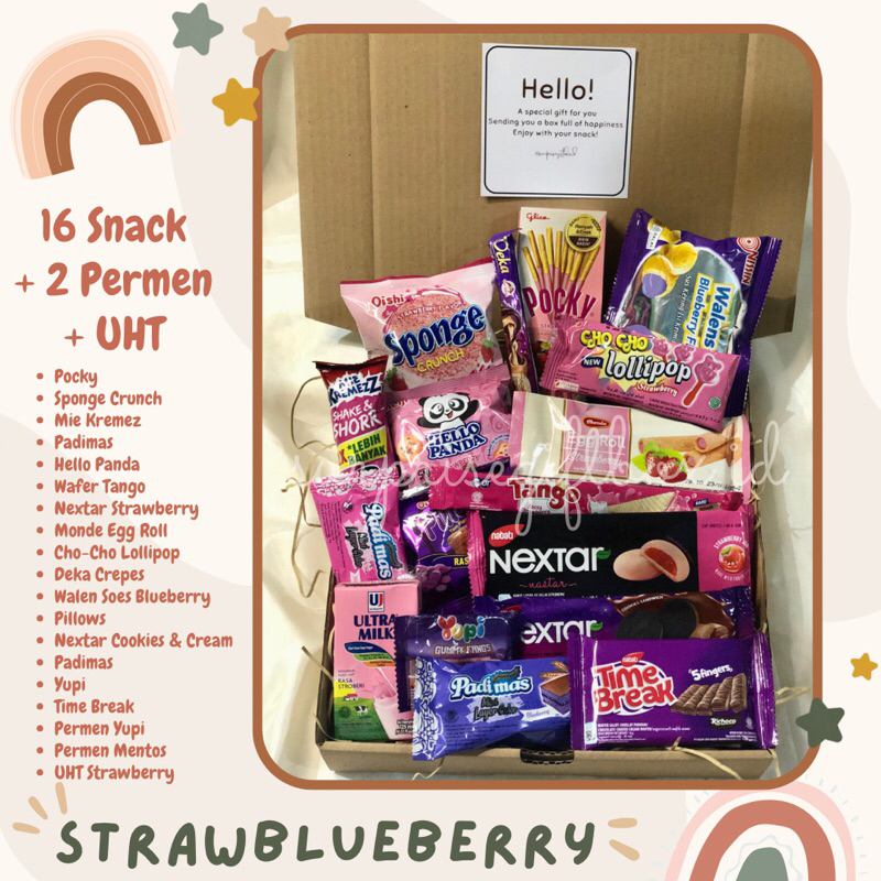 Jual Hampers Snack 50ribuan/ Snack Box/ Kado Wisuda/ Kado Ultah/ Hadiah ...