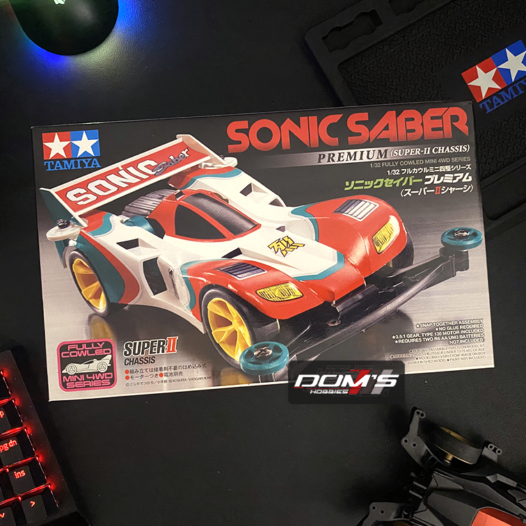 Jual TAMIYA 19432 SONIC SABER PREMIUM - SUPER 2 CHASSIS - FULLY COWLED ...