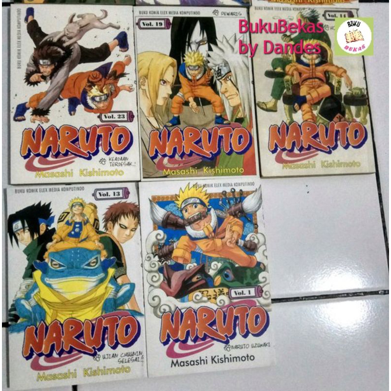 Jual Komik NARUTO - Bekas Preloved original | Shopee Indonesia