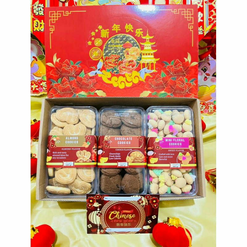 Jual Hampers Imlek Fu / Hampers Chinese New Year / Parcel Imlek Fu / Bingkisan Kue Kering Sincia ...