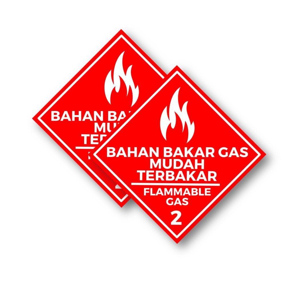 Jual Stiker Bahan Bakar Gas | Stiker Bahan Bakar Gas Mudah Terbakar ...
