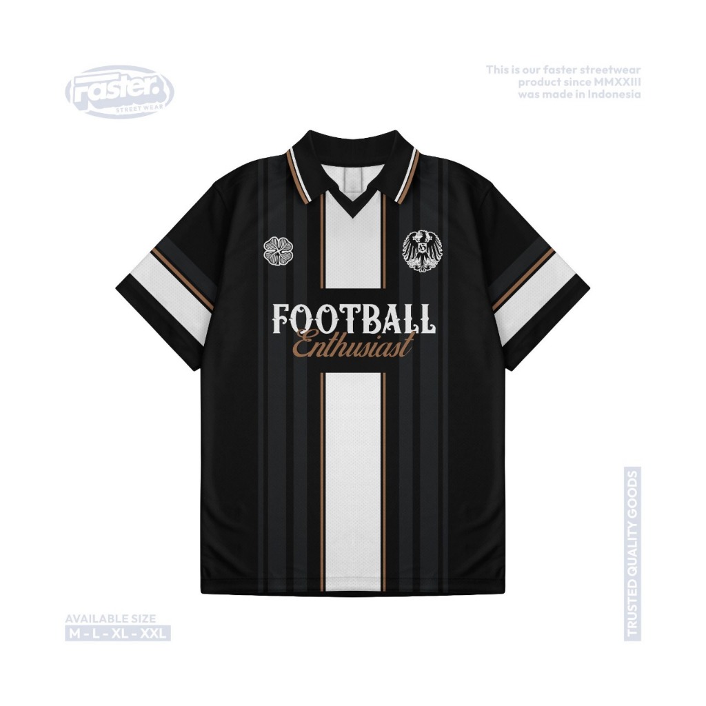 Jual JERSEY FOOTBALL ENTHUSIAST KERAH V NECK//JERSEY BAND//JERSEY ...