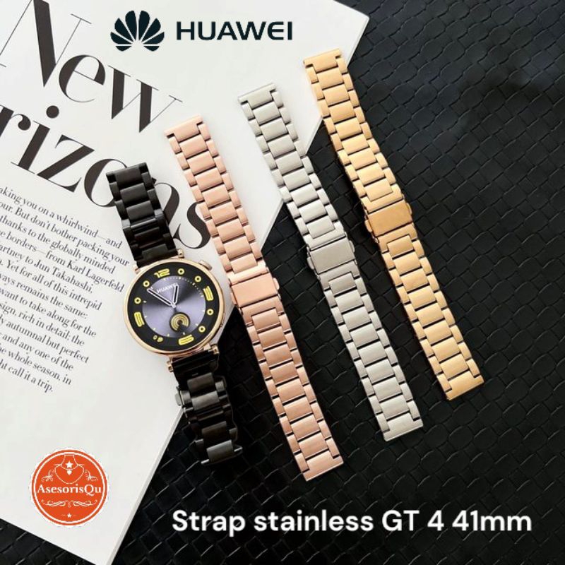 Jual Strap Stainless Huawei Watch GT5 41mm / GT4 41mm Huawei Watch 1 ...
