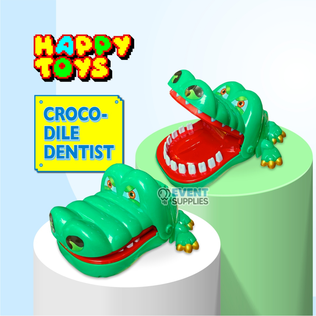Jual Buaya Gigi Challenge Crocodile Dentist Game Buaya Mainan Gigit ...