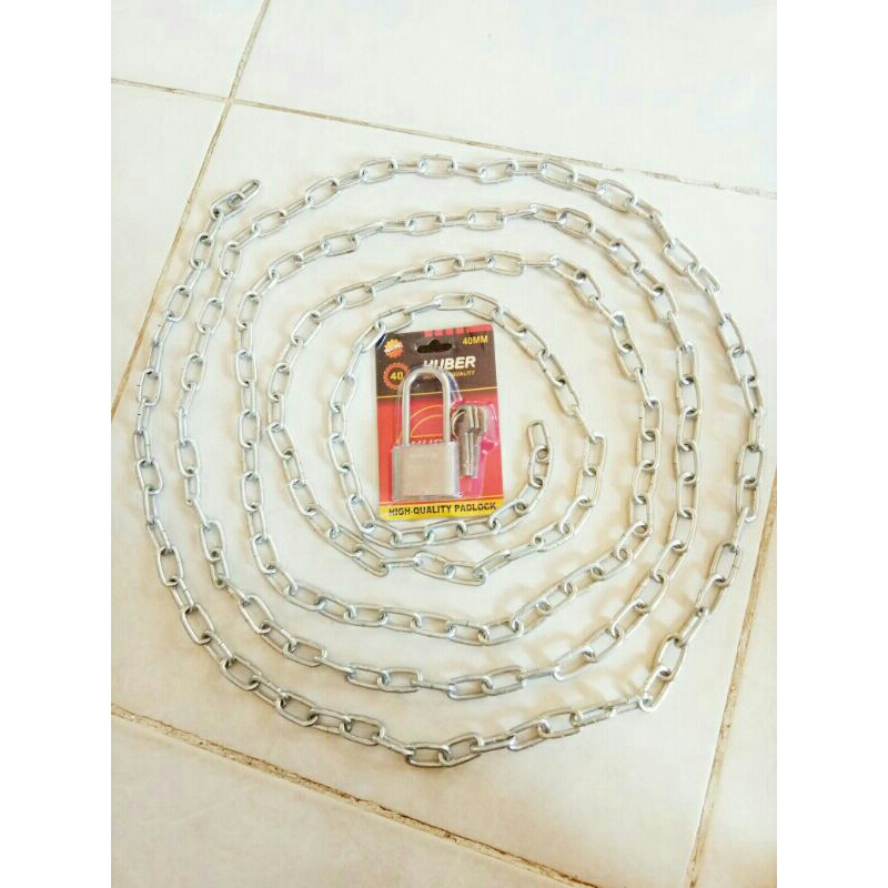 Jual Rantai dan Gembok Besar 40mm | Shopee Indonesia